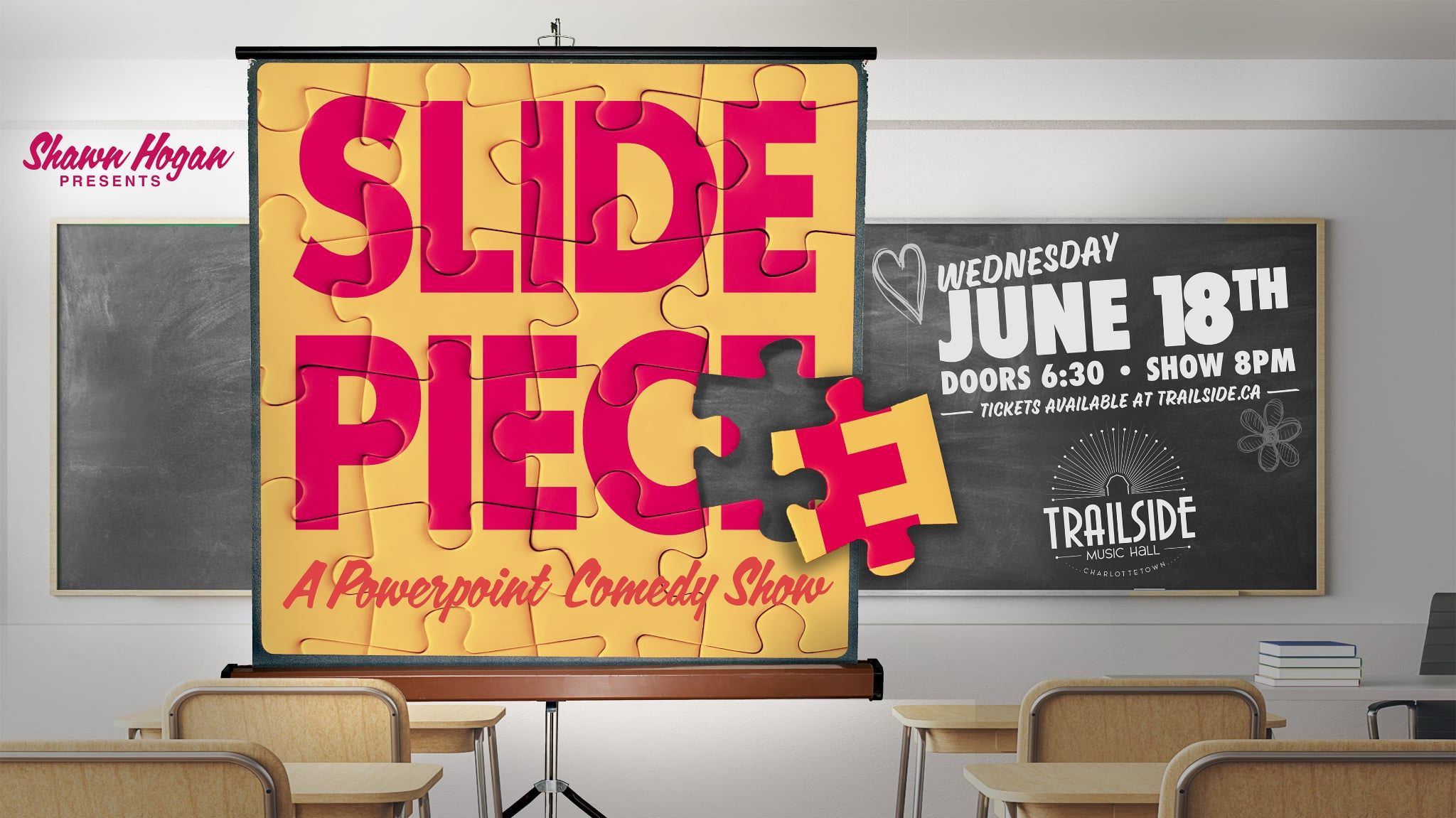 Slide Piece: A PowerPoint Comedy Show - June 18th - $25 - DOORS 6:30 PM