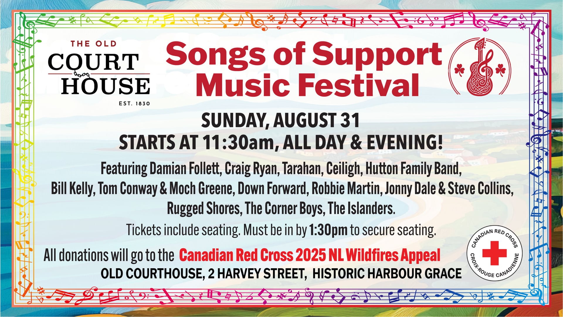 Sunday Songs of Support Music Festival